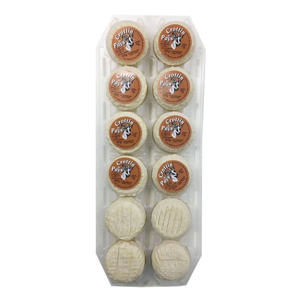 Crottin Goats Cheese* 12 x 60gm - TO ORDER ONLY – Parkers Foodservice