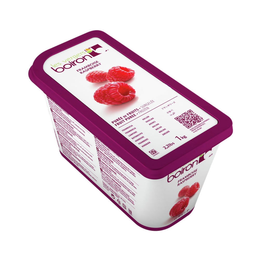 Frozen Boiron Raspberry Puree 1kg – Parkers Foodservice