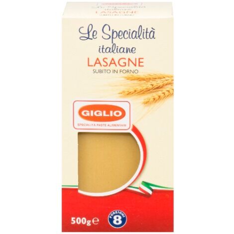 Giglio Retail Lasagne Sheets (UNIT) 500gm – Parkers Foodservice