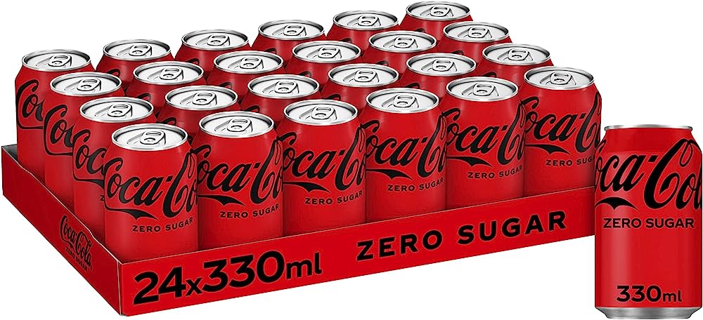 Coke Zero (Can) 24 x 330ml – Parkers Foodservice