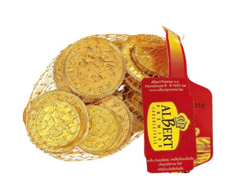Albert Chocolate Gold Coins 50gm – Parkers Foodservice