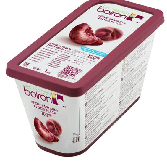 Frozen Boiron Blood Peach Puree 1kg – Parkers Foodservice