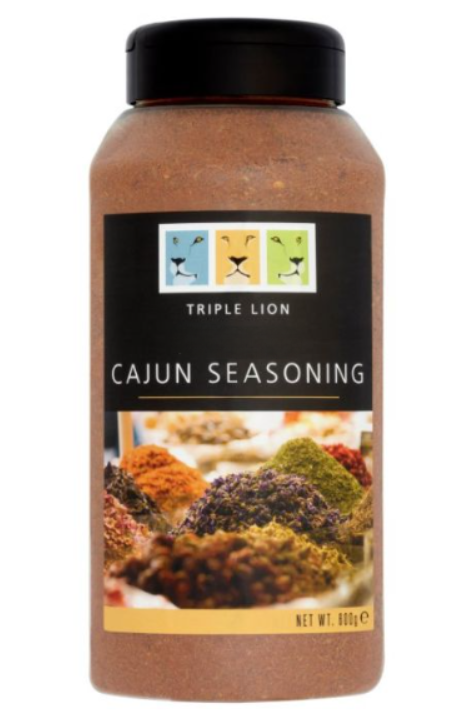 Triple Lion Cajun Seasoning 600g – Parkers Foodservice