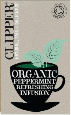 Clipper Organic Peppermint Infusion Teabags 1 x 20 – Parkers Foodservice