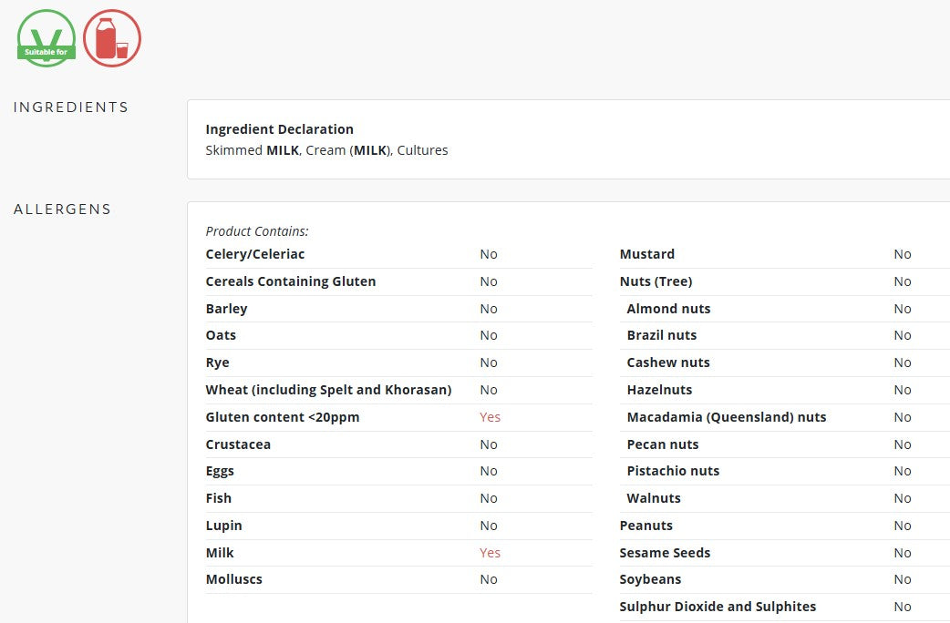 Yamas Authentic 10% Fat Greek Yoghurt 1kg – Parkers Foodservice